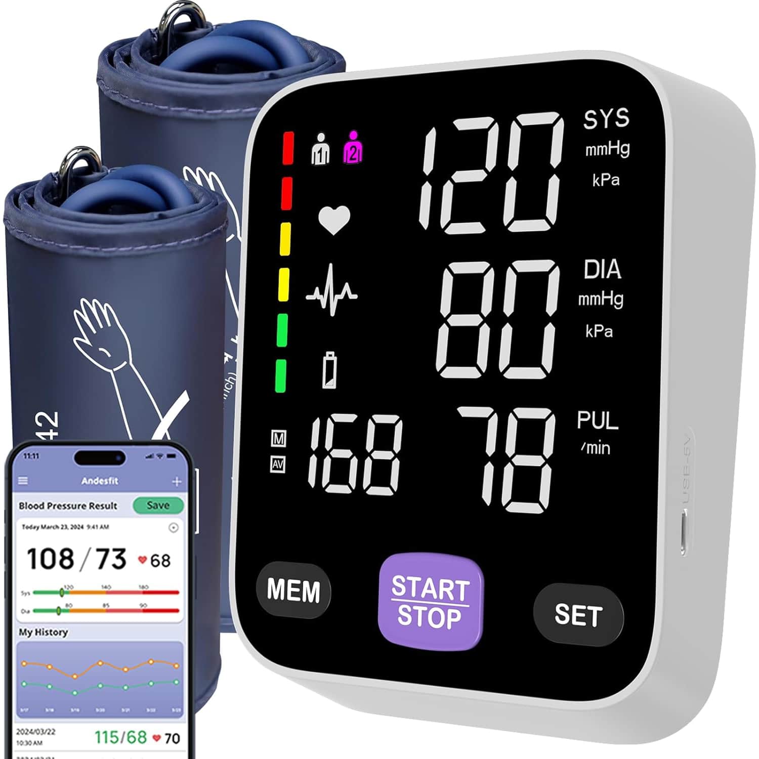 Best 5 Home BP Monitors of 2025: Accurate Blood Pressure Tracking for ...