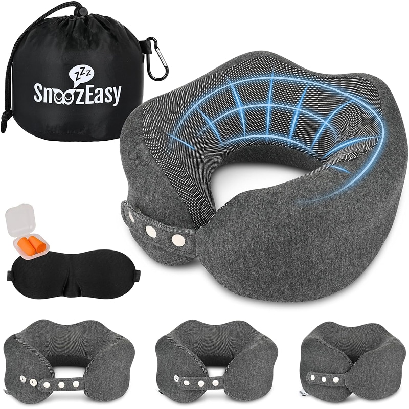 Best 5 Travel Pillows: Ultimate Comfort for Long-Haul Flights & Road Trips